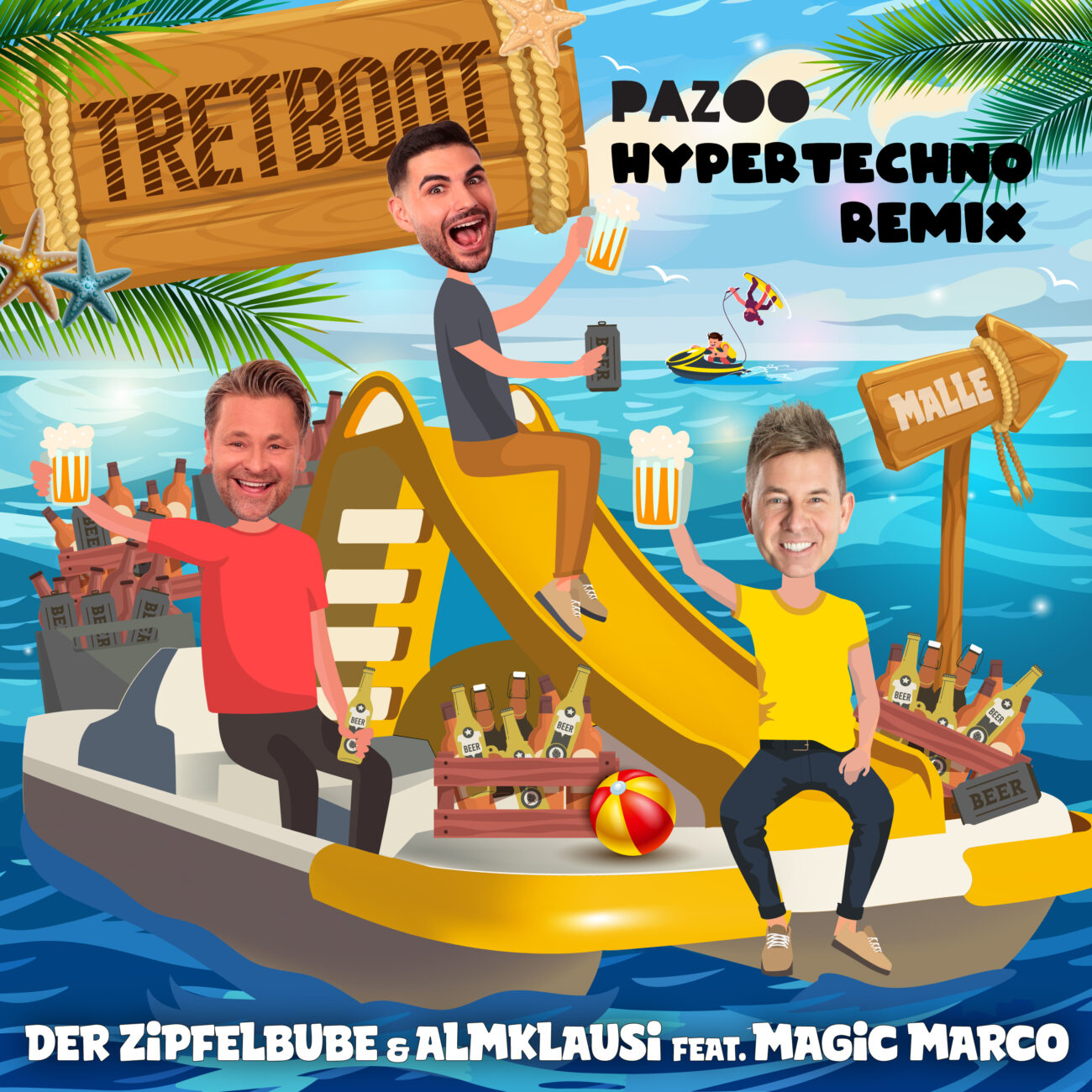Tretboot (PAZOO HYPERTECHNO REMIX) – Der Zipfelbube, Almklausi, Pazoo ...